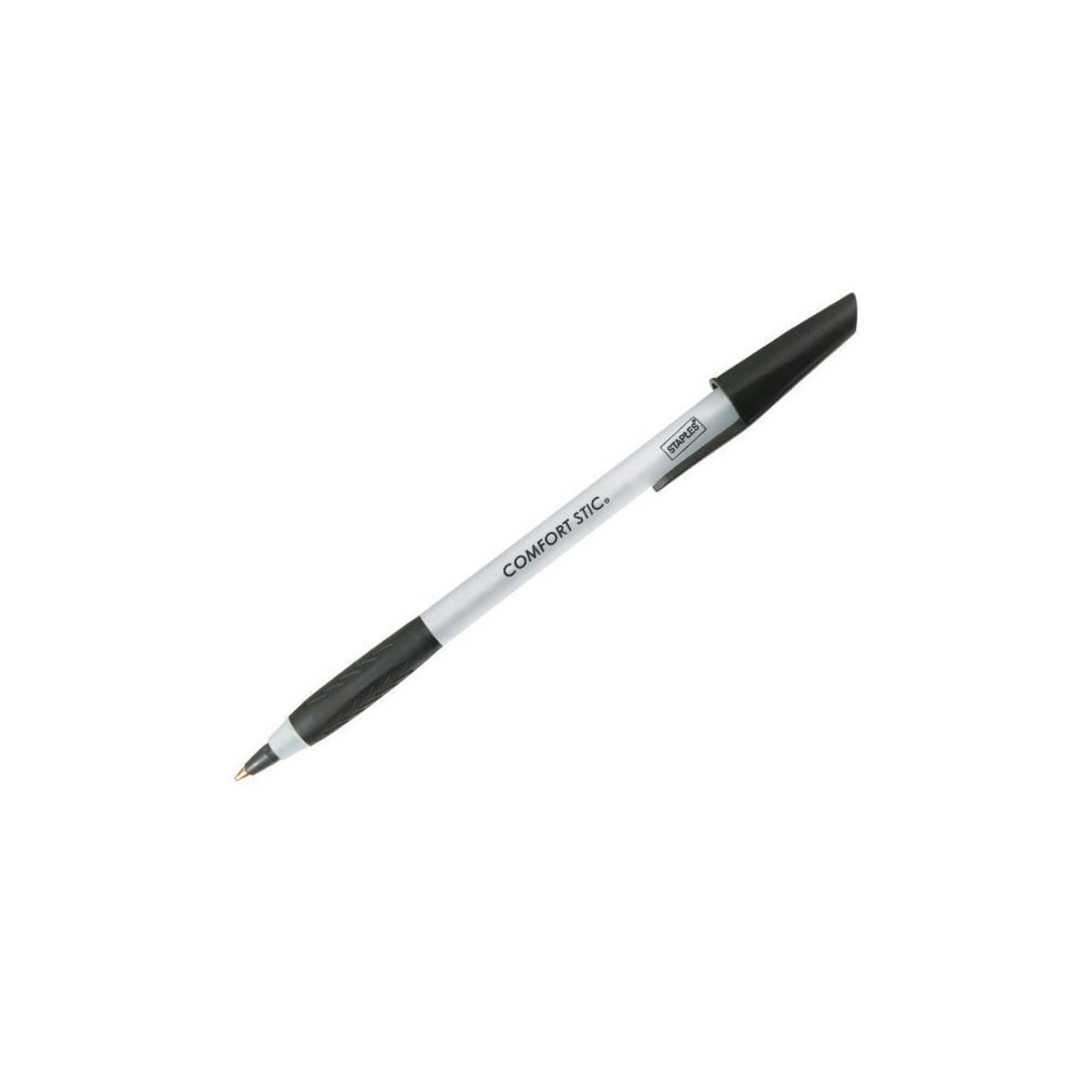 Staples Esferográfica com Grip Comfort Stic®, Corpo Cinzento e Preto ...