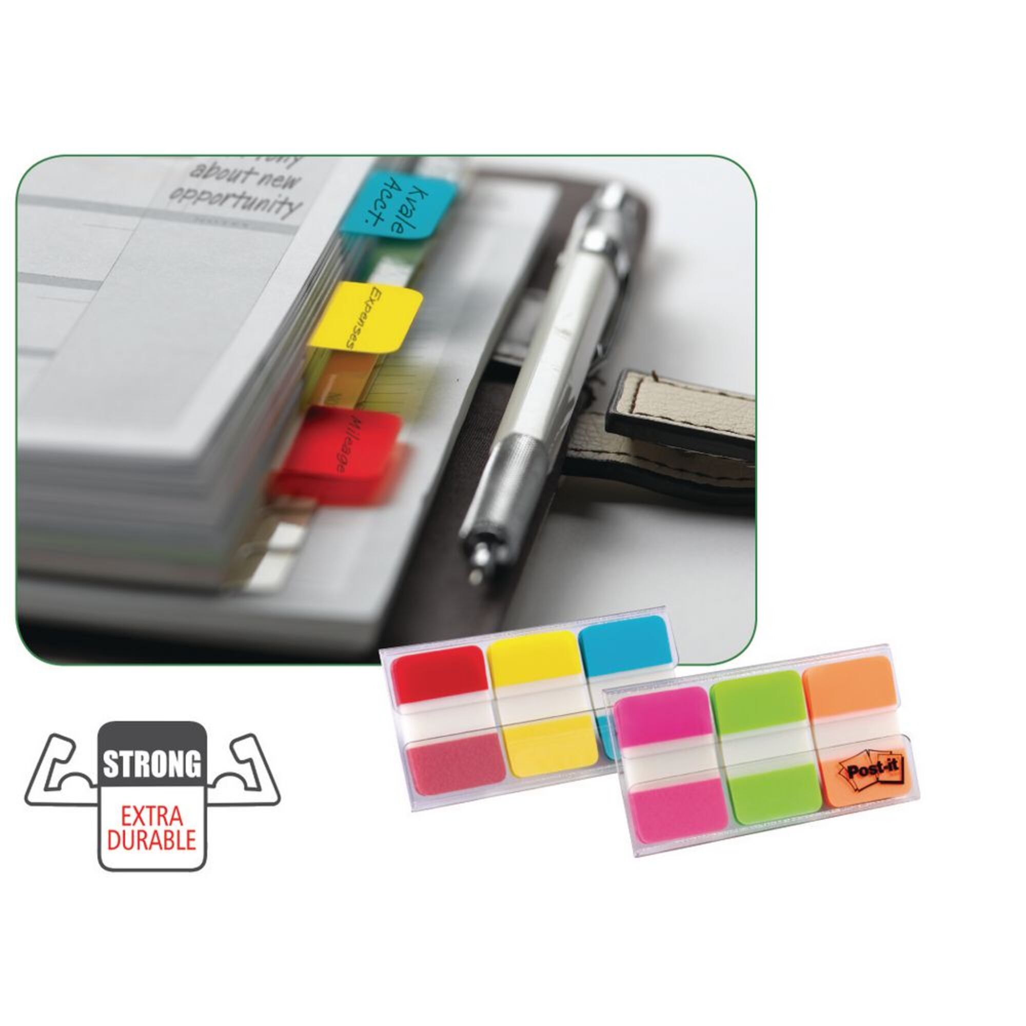 Post-it Separadores de arquivo de índice 3x22unidades