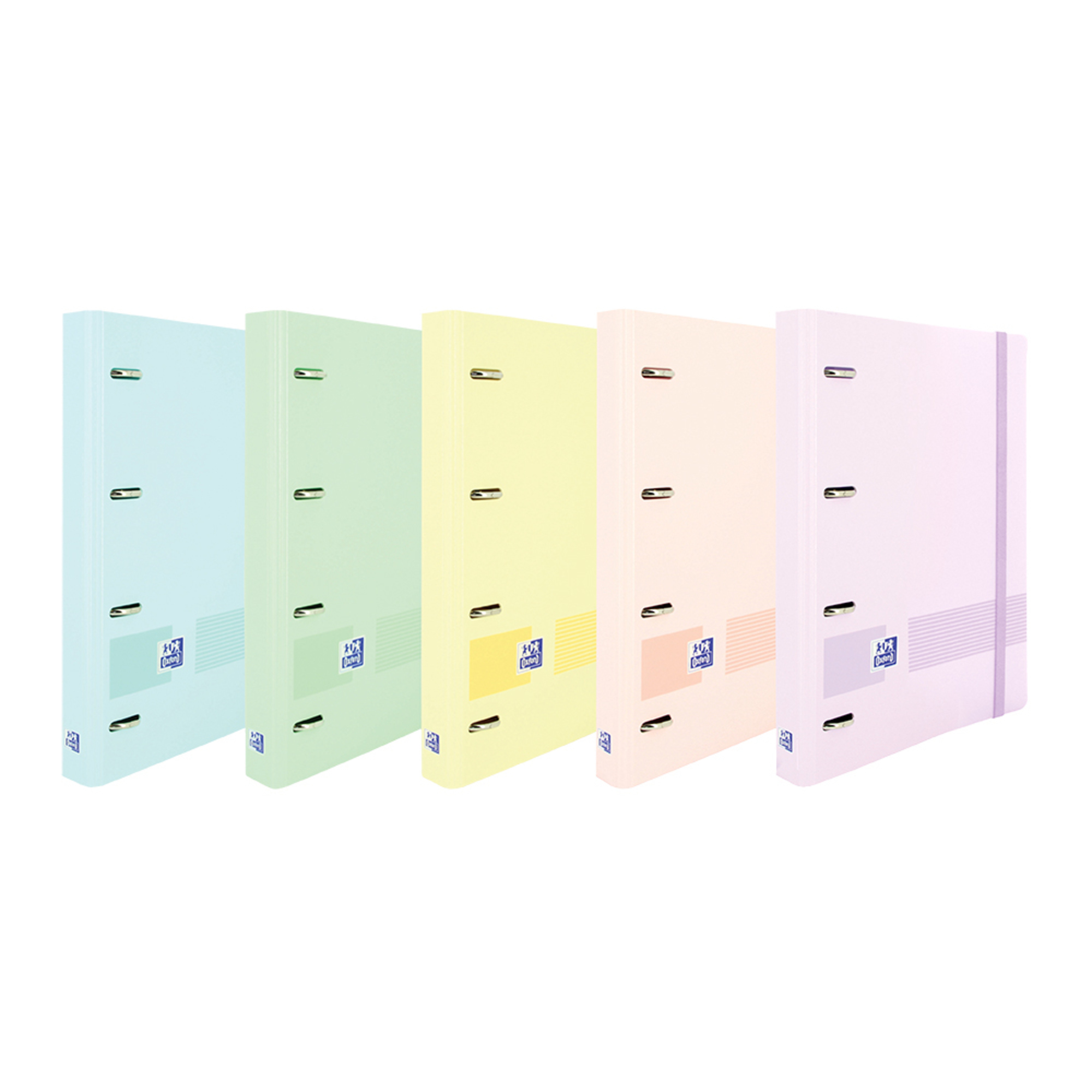 Oxford Dossier Live & Go, A4, 4 Argolas, com Recarga de 100 Folhas ...