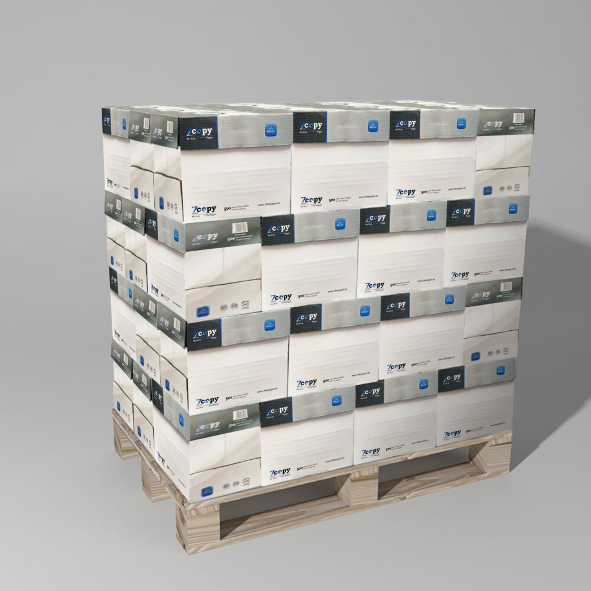 Zcopy Papel Impressora A4 80 G M² Branco Palete 300 Resmas 777030